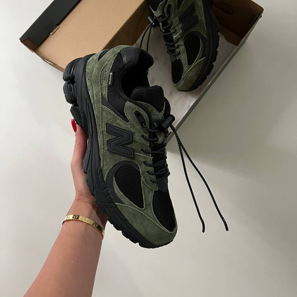 New Balance x JJJJound 2002R Pine Sneakers